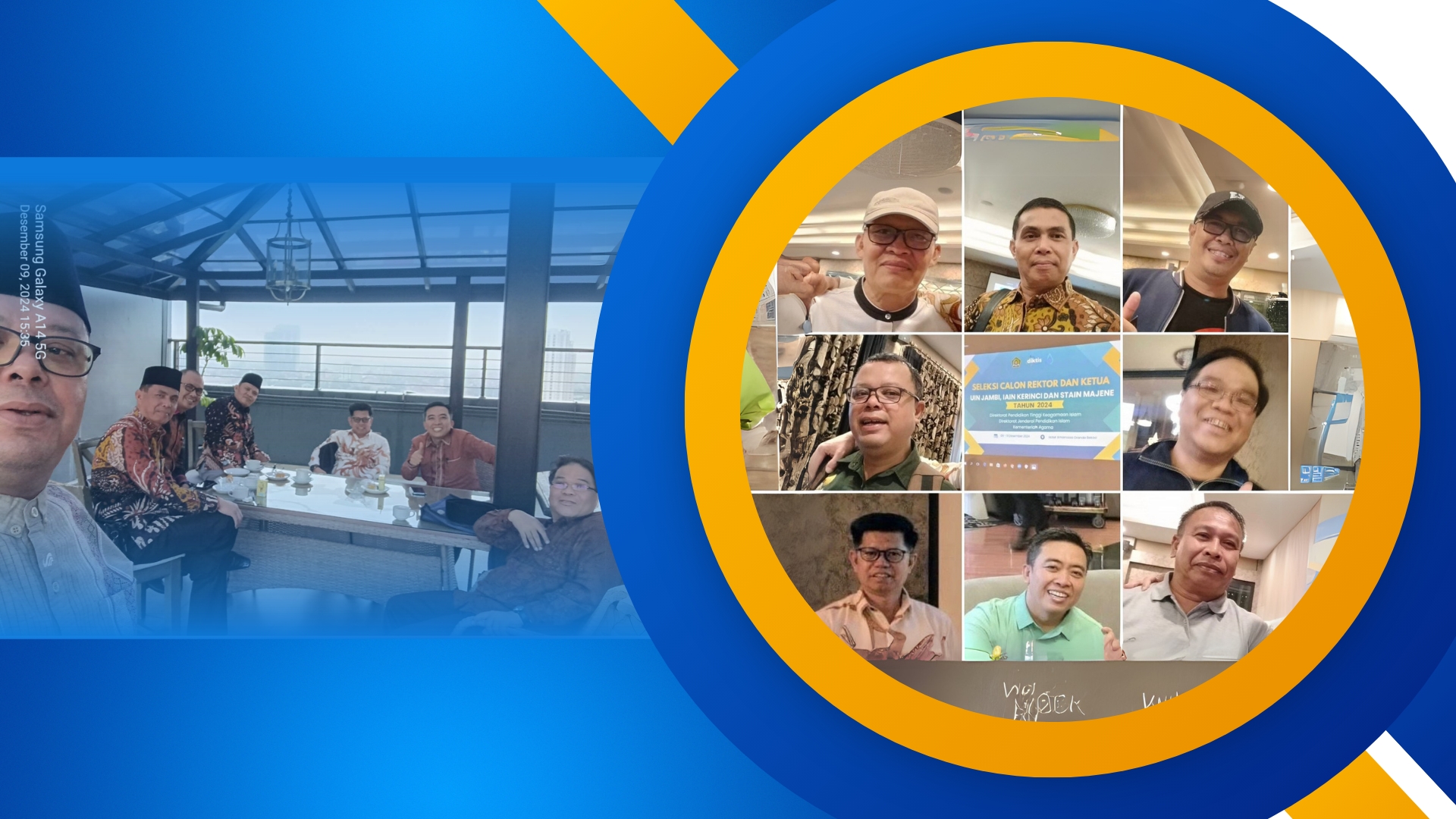 Dalam Suasana Akrab, Delapan Calon Rektor IAIN Kerinci Presentasikan ...